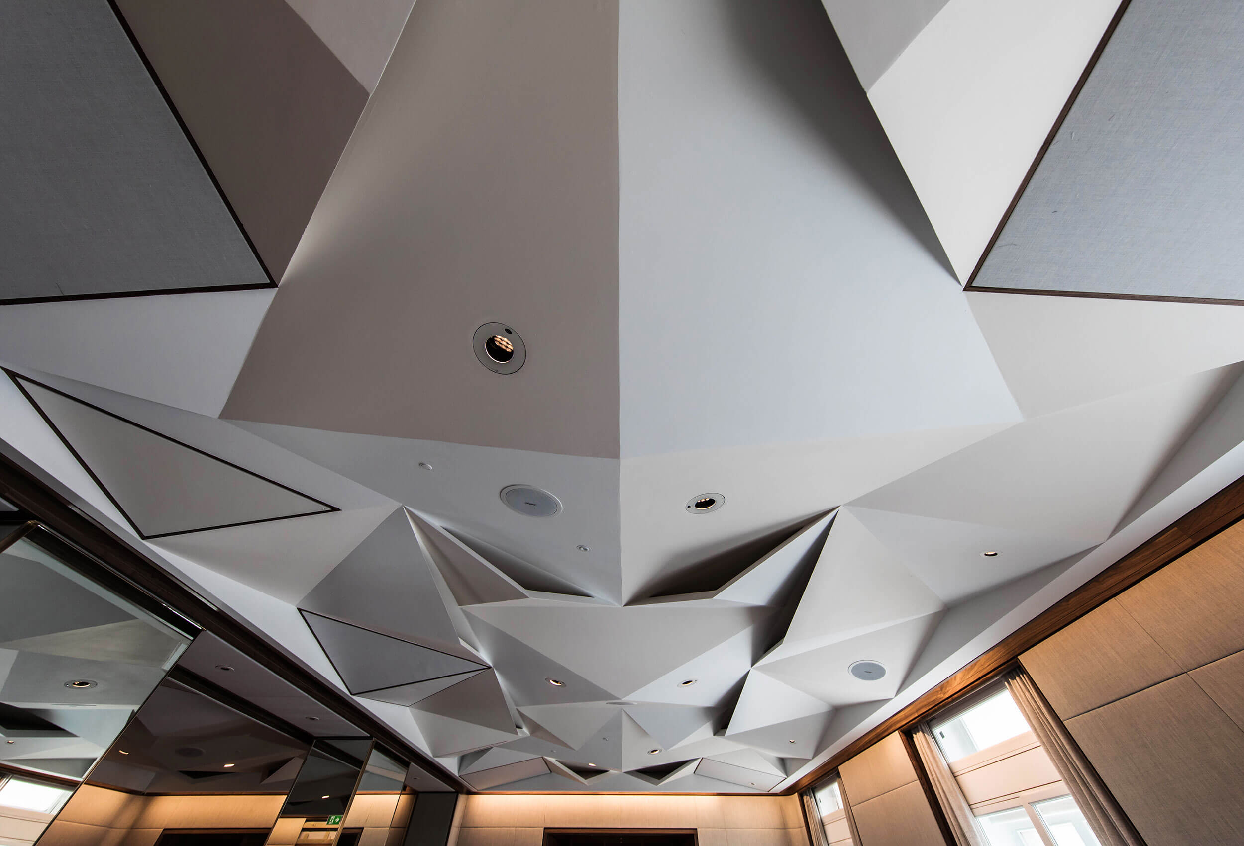 Modern Plasterwork Ceiling for Berkeley Hotel | Fine Art Mouldings