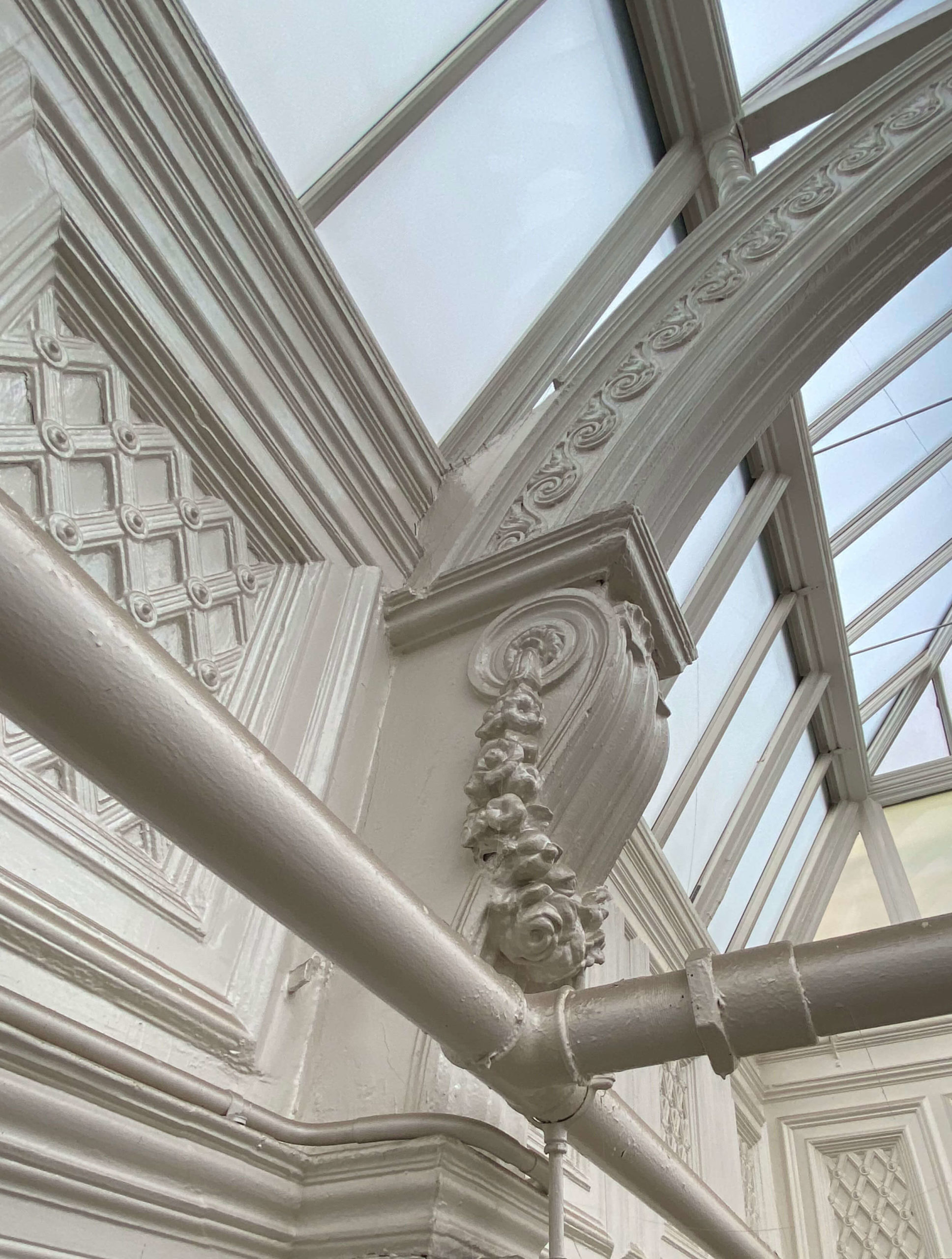 Decorative plasterwork for BAFTA London