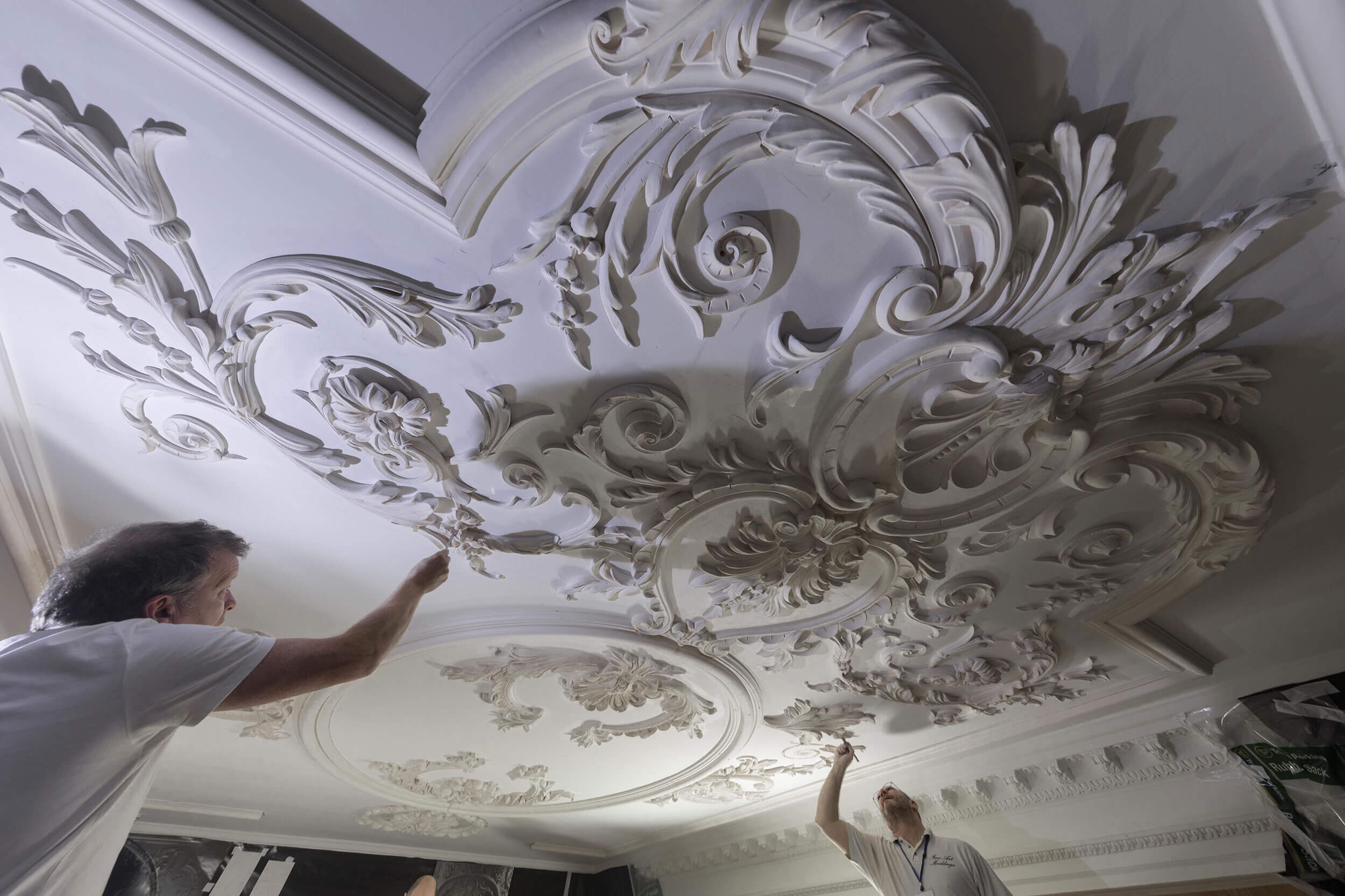 Decorative Plaster Ceiling Restoration for Claridge's | Fine Art Mouldings
