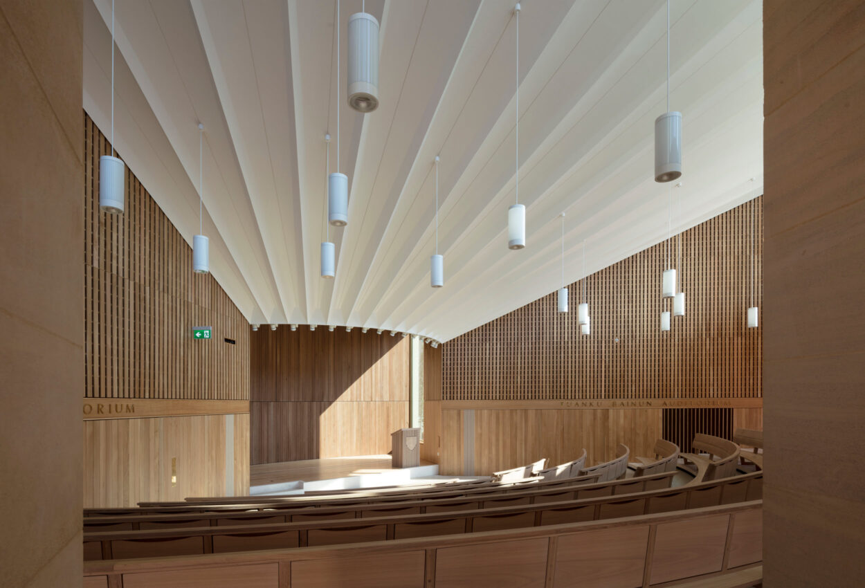 Bespoke Plaster Ceiling Techniques for Sultan Nazrin Shah Centre