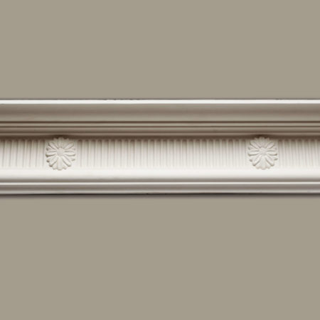 Victorian fluted patera cornice - Fine Art Mouldings