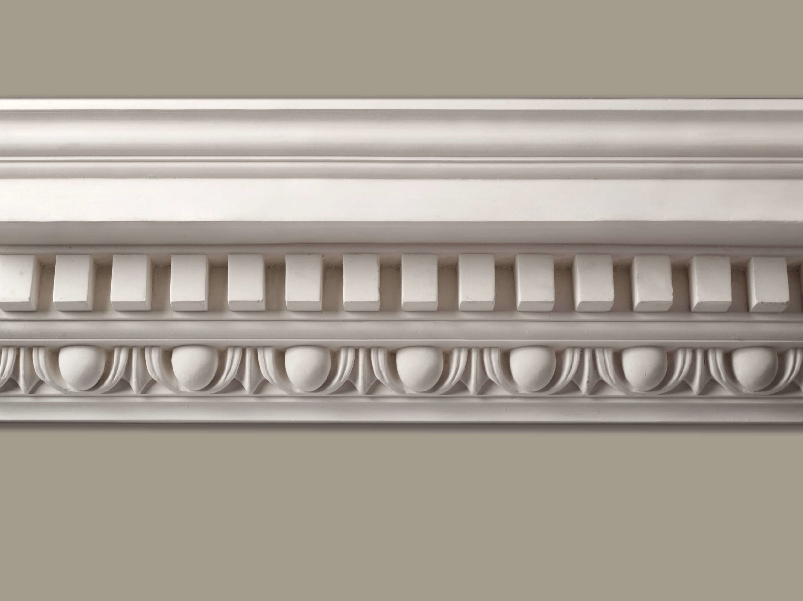 Large egg and dart cornice - Fine Art Mouldings