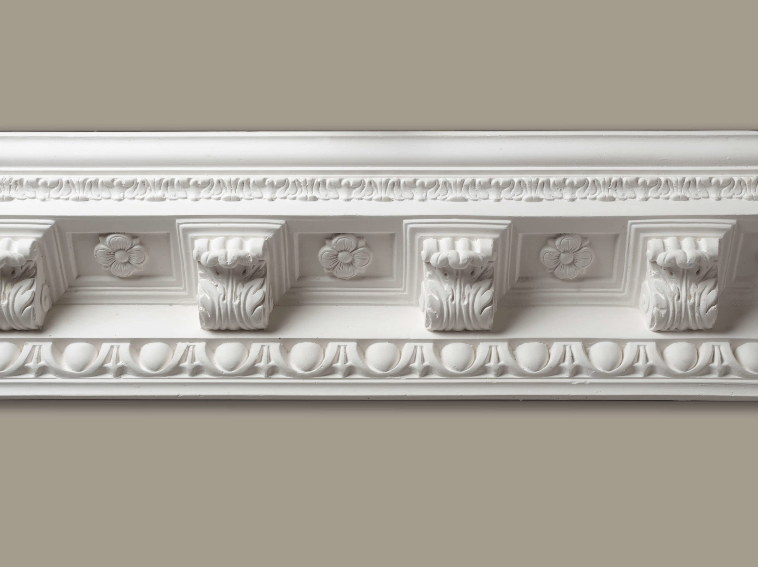Ornate modillion block cornice - Fine Art Mouldings