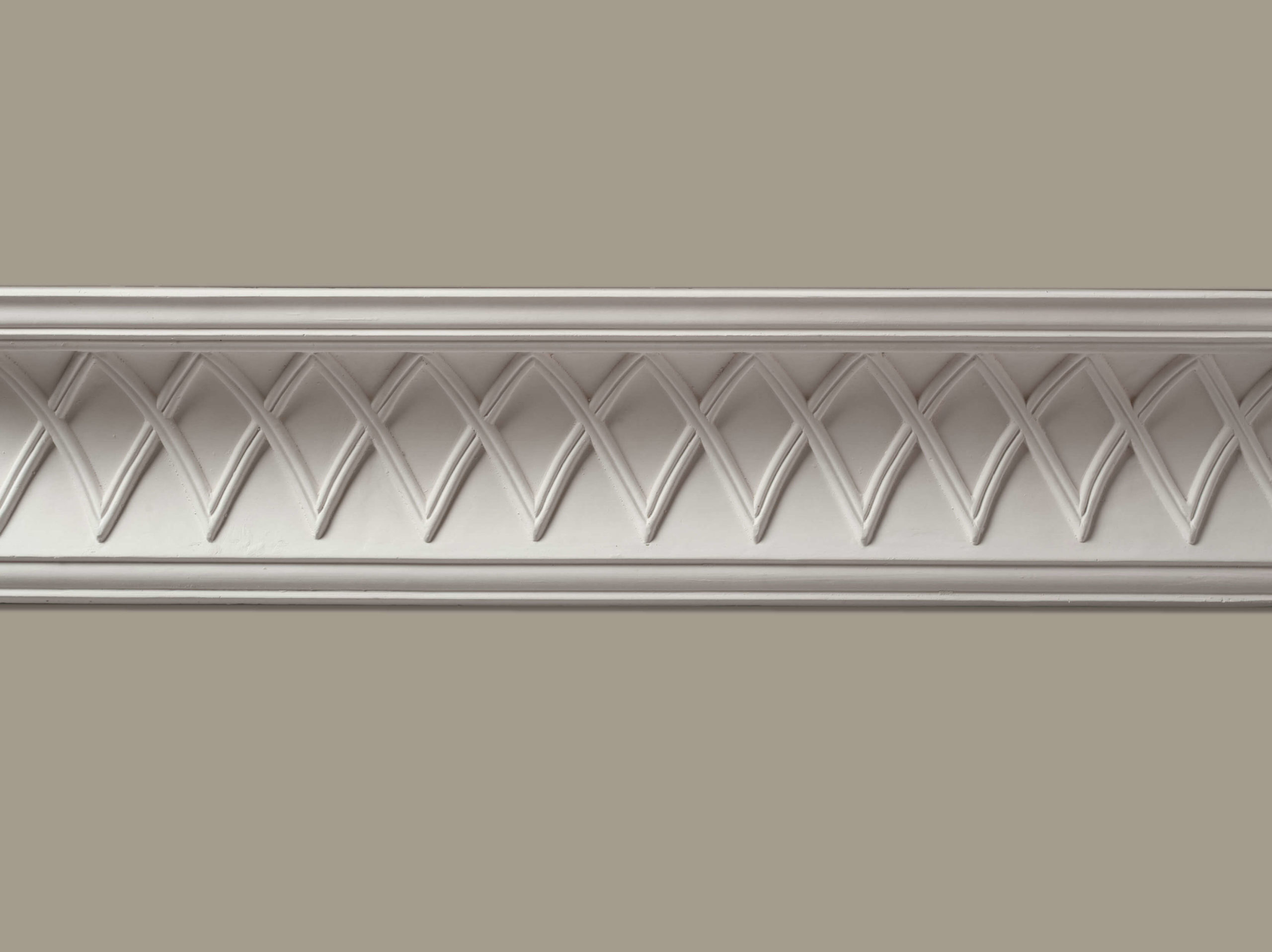 Plain latticework cornice - Fine Art Mouldings