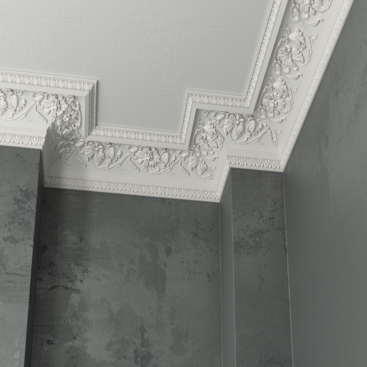 Large ornate cornice - Fine Art Mouldings