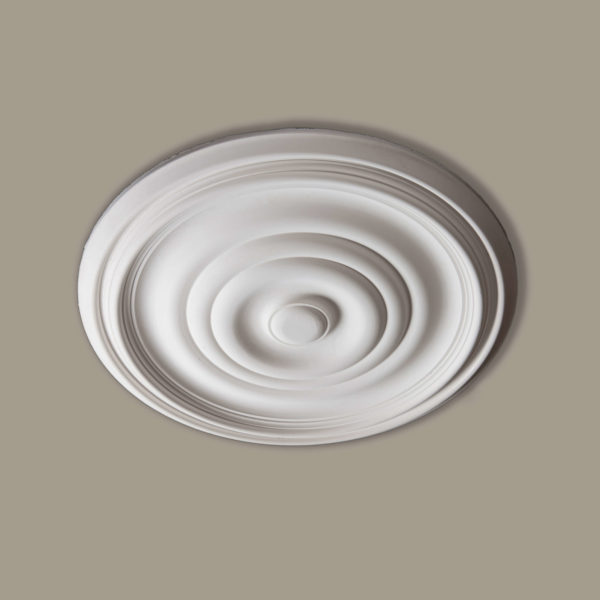 Plain Modern Ceiling Rose - Fine Art Mouldings